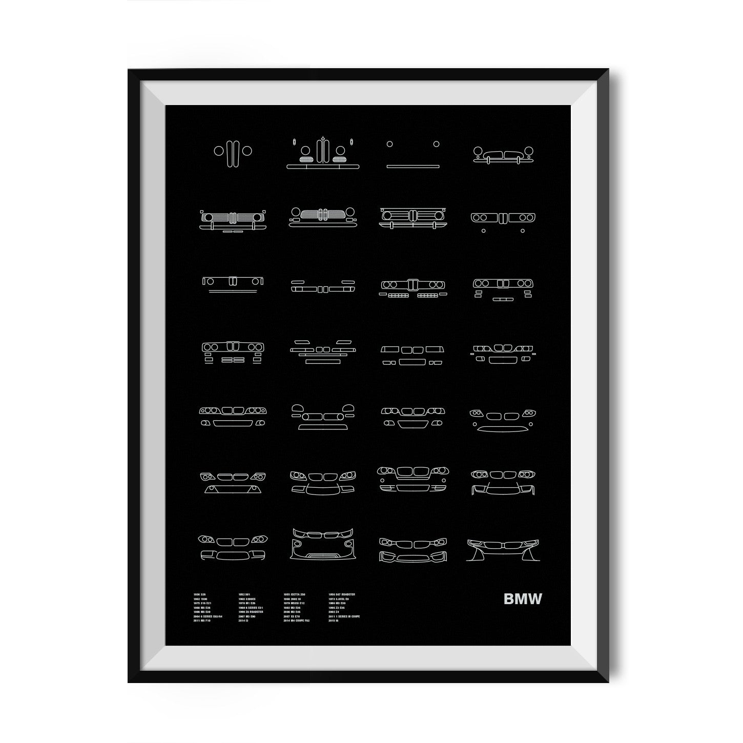 Auto Icon Screen Print Series: BMW – NOMO Design