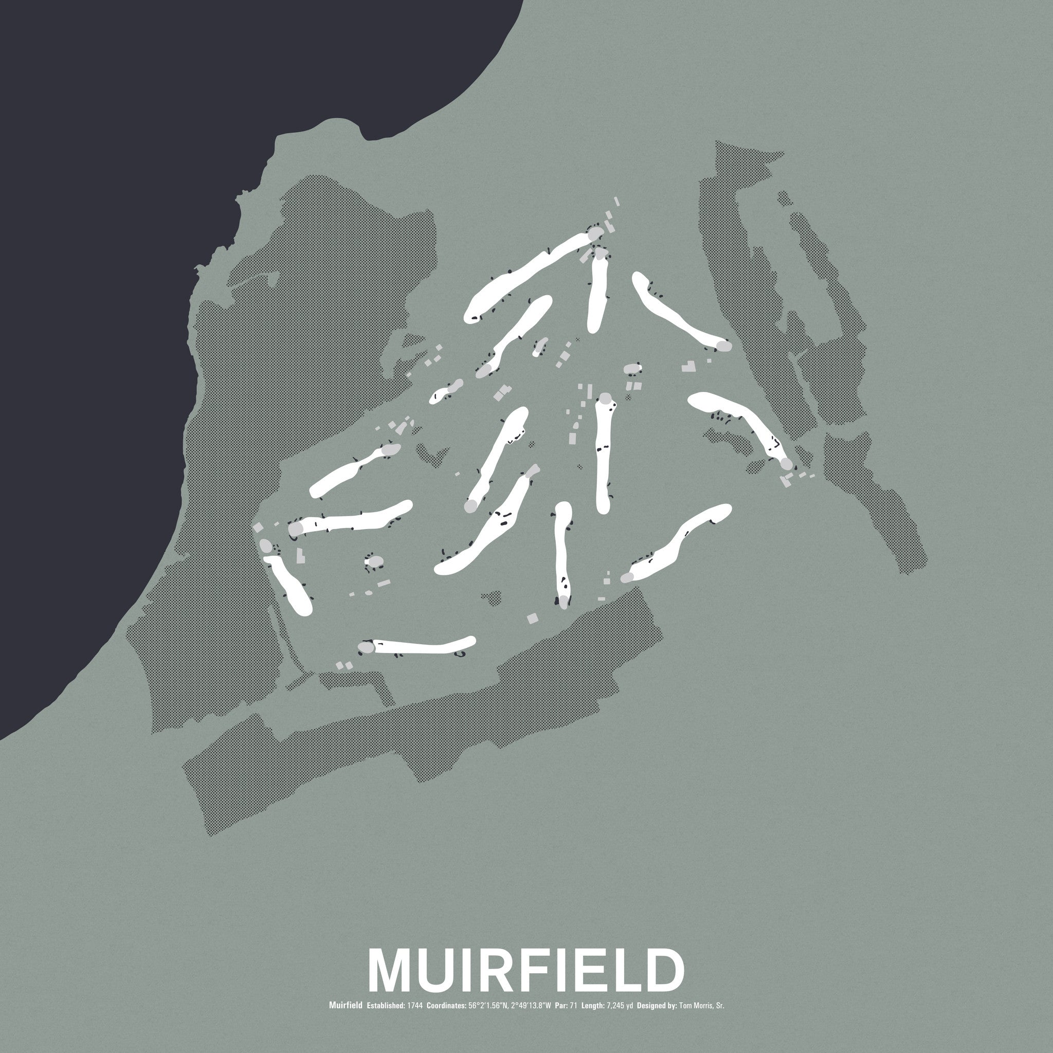 Muirfield Screenprint – NOMO Design