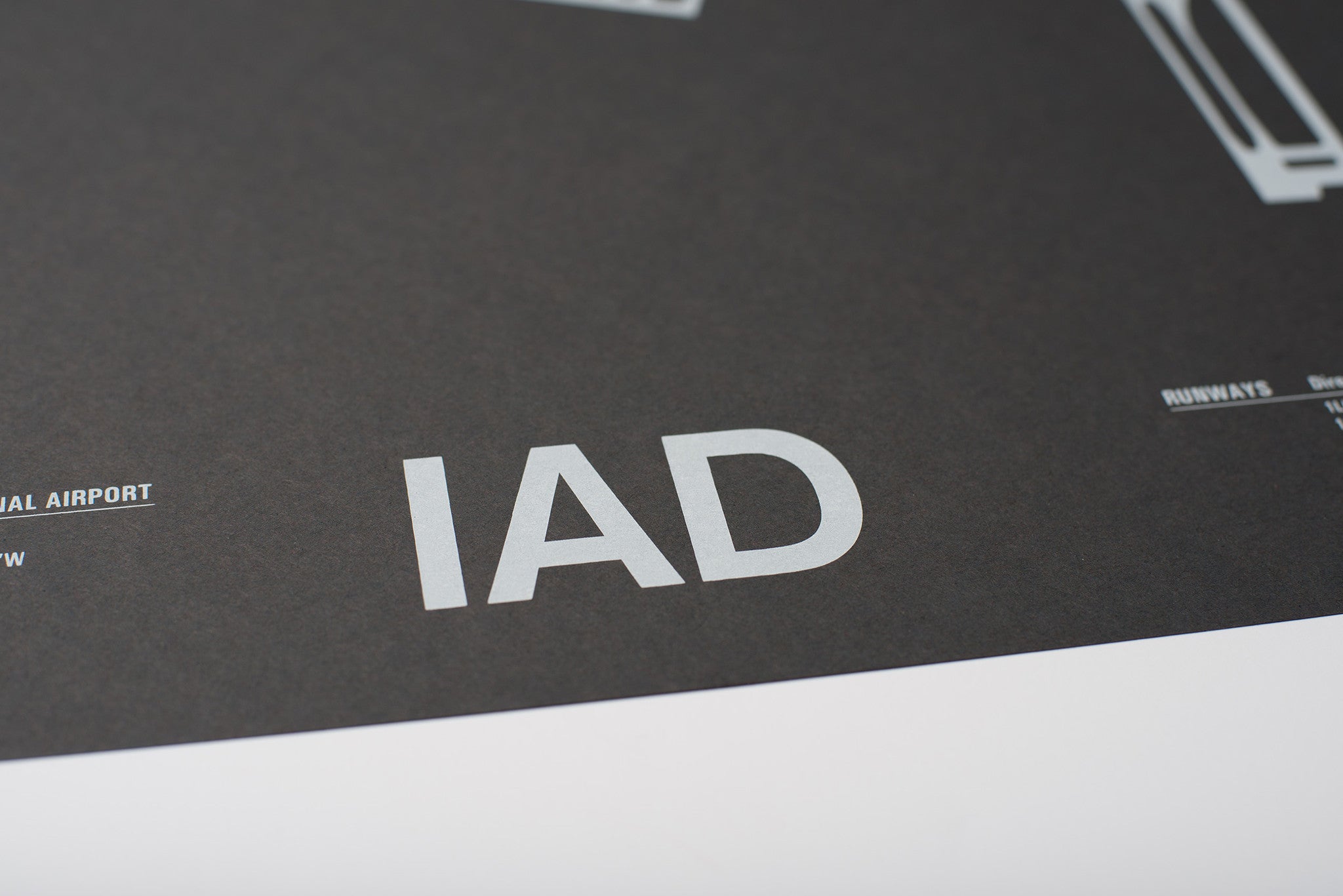 IAD: Washington Dulles International Screenprint – NOMO Design