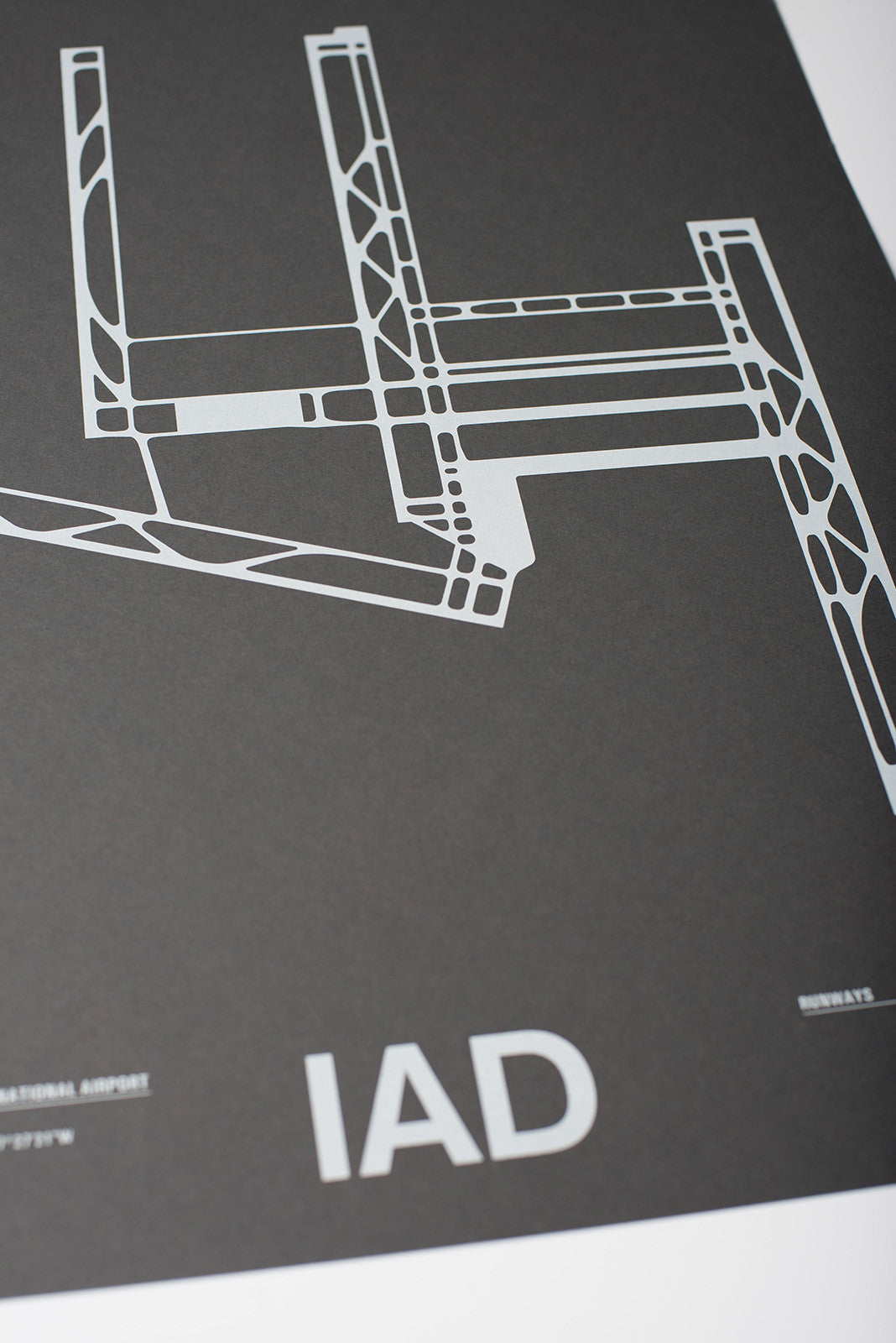 IAD: Washington Dulles International Screenprint – NOMO Design