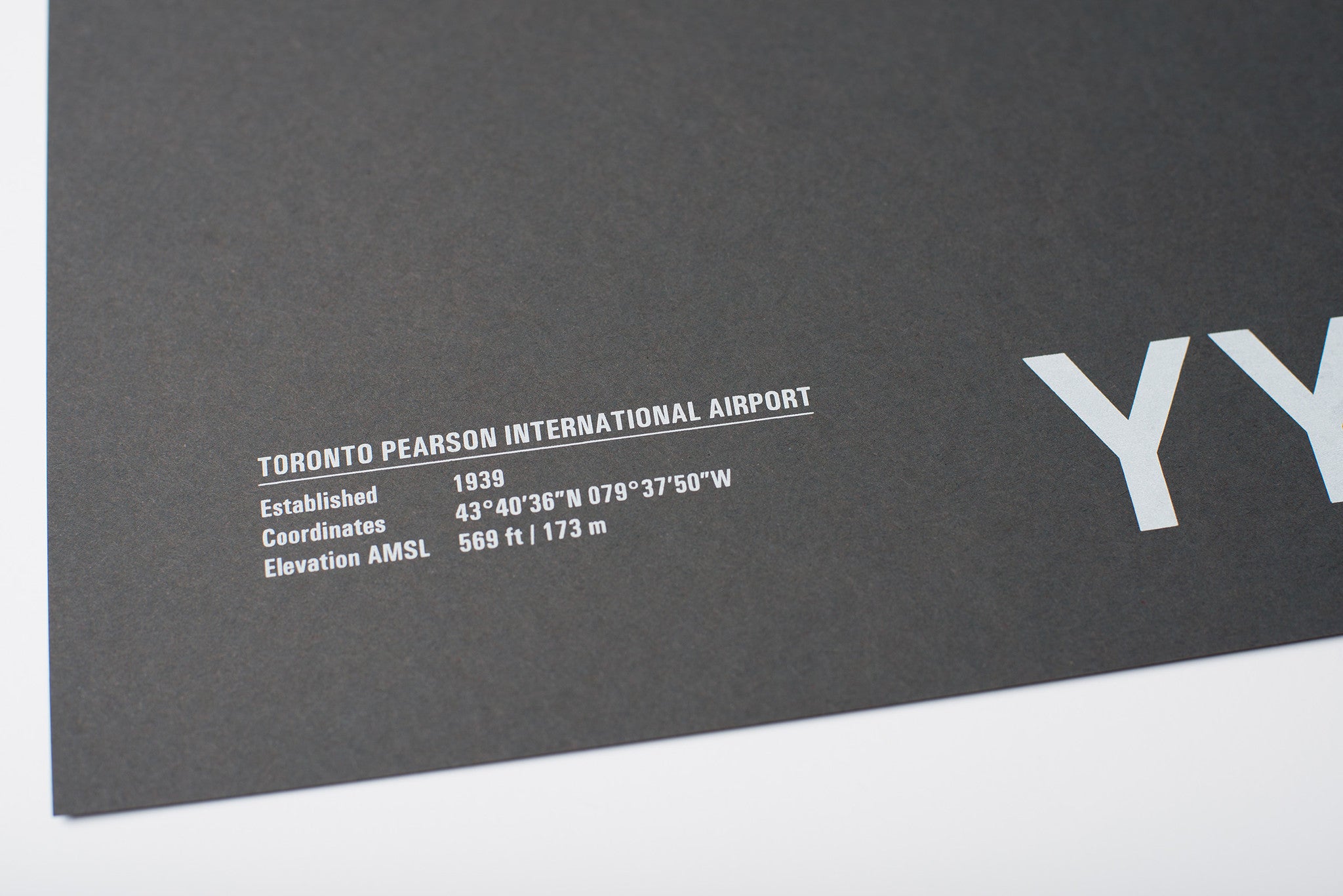 YYZ: Toronto Pearson International Airport Screenprint – NOMO Design