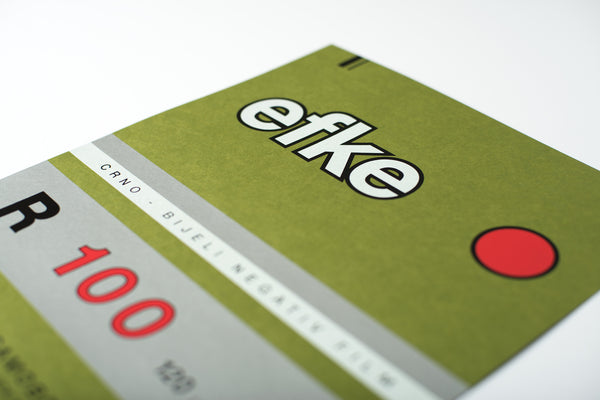 Efke R100 Vintage Photo Film Screenprint – NOMO Design