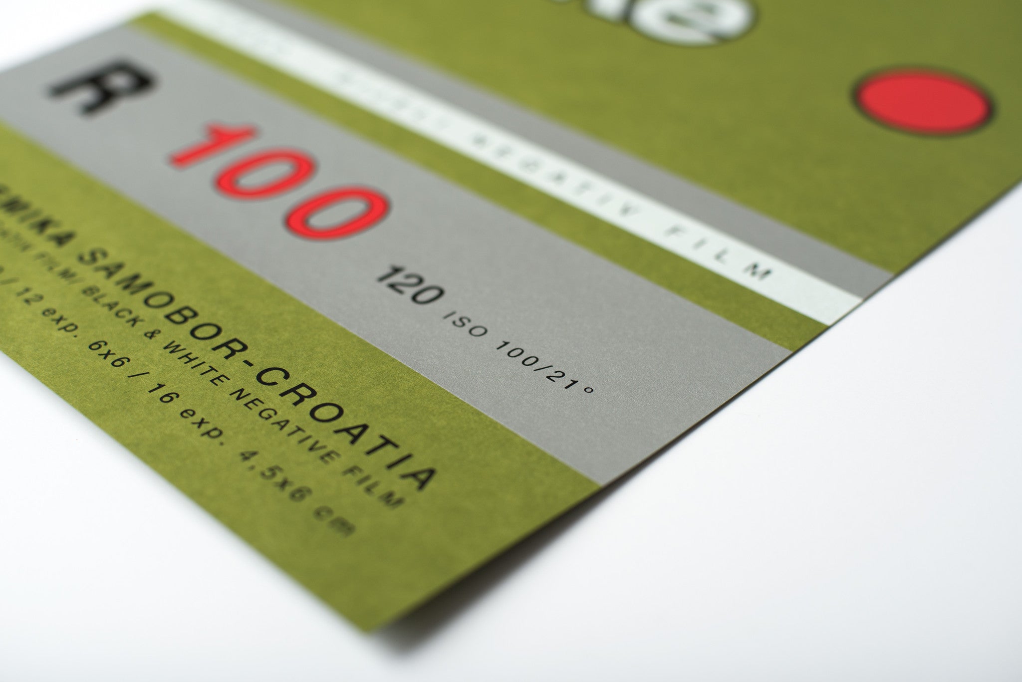 Efke R100 Vintage Photo Film Screenprint – NOMO Design